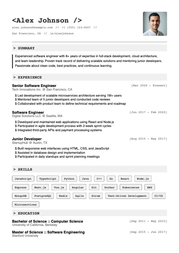 Resume Templates - Professional Designs for Every Career ...